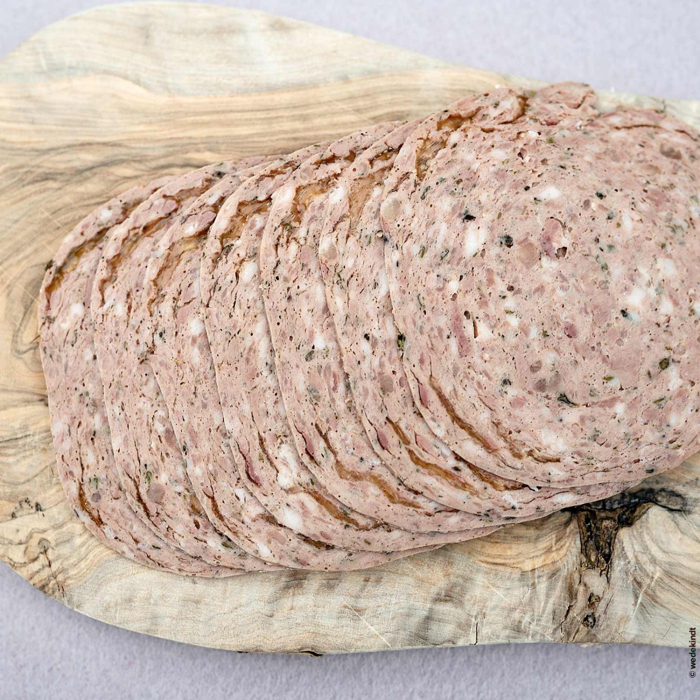 Leberrolle, schnittfeste Leberwurst – HANSEN